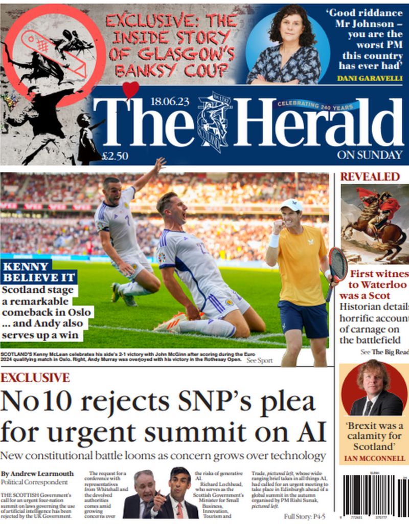 Scotland's papers: SNP bully claims and rise in eating disorders - BBC News