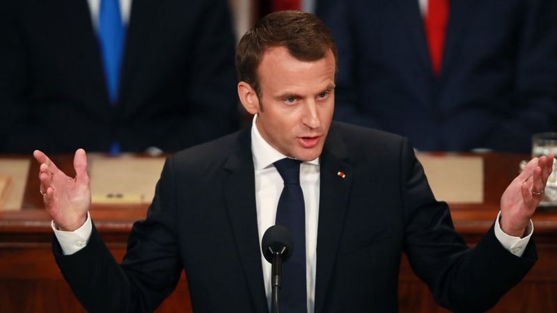 El discurso antinacionalista del presidente francés, Emmanuel Macron ...