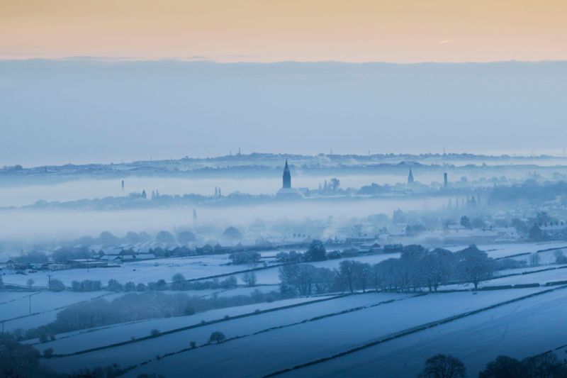 In pictures: Winter scenes from around the UK - BBC News