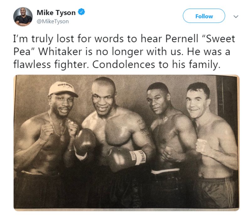 Pernell Whitaker: Former world champion boxer nicknamed 'Sweet Pea ...