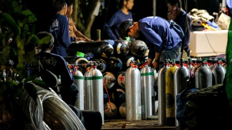 In pictures: How the Thailand cave rescue unfolded - BBC News