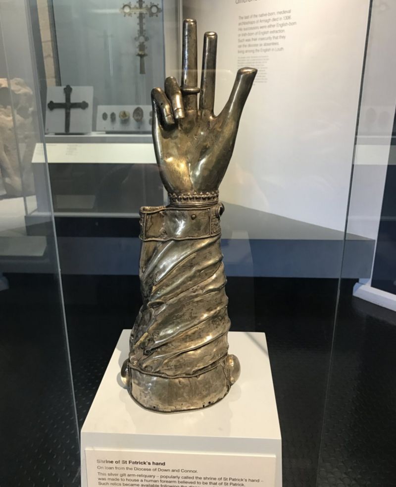 Irish cult of relics a case of the head vs the heart - BBC News