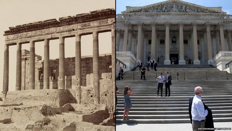 Palmyra: Ruins that inspired the architecture of power - BBC News