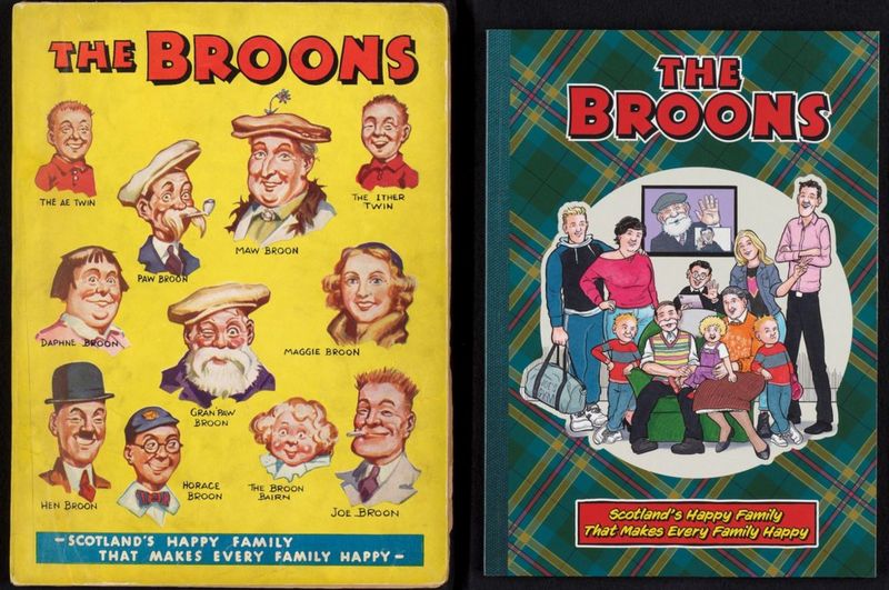 National Library buys first Broons annual after 10-year hunt - BBC News