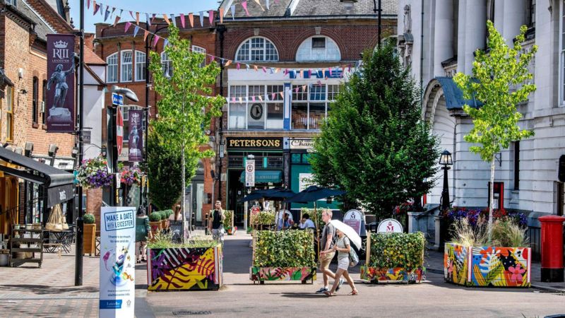 Leicester: Work to start on revamp of three city streets - BBC News