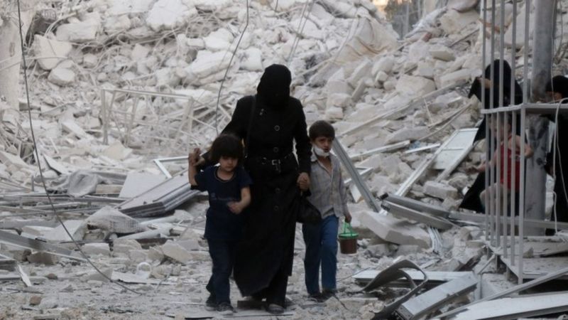 Syria Conflict Us Russia Plans Must Be Saved Lavrov Bbc News