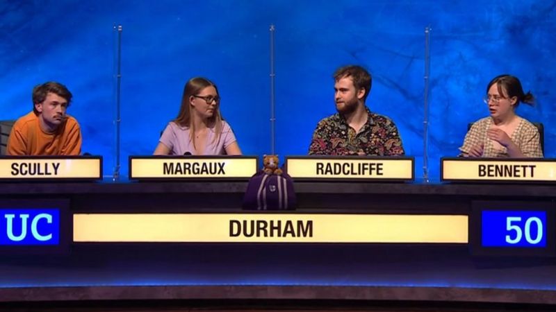 University Challenge: Durham students' victory 'amazing' - BBC News