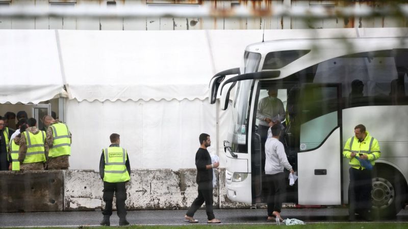 What will life be like on the UK's first migrant barge? - BBC News