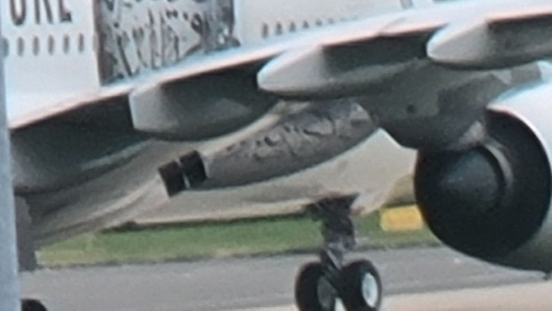 Fire engines called as smoke seen when Airbus A380 lands at Birmingham ...