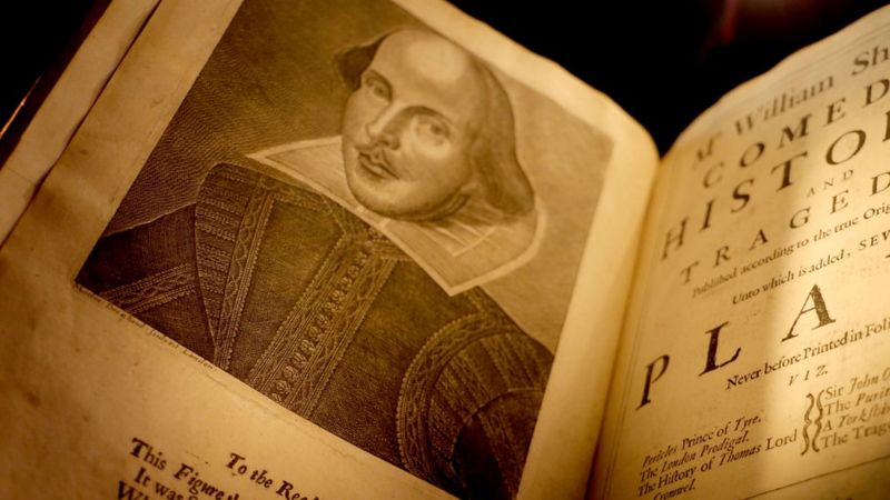 Rare Shakespeare folios on display in Leeds - BBC News