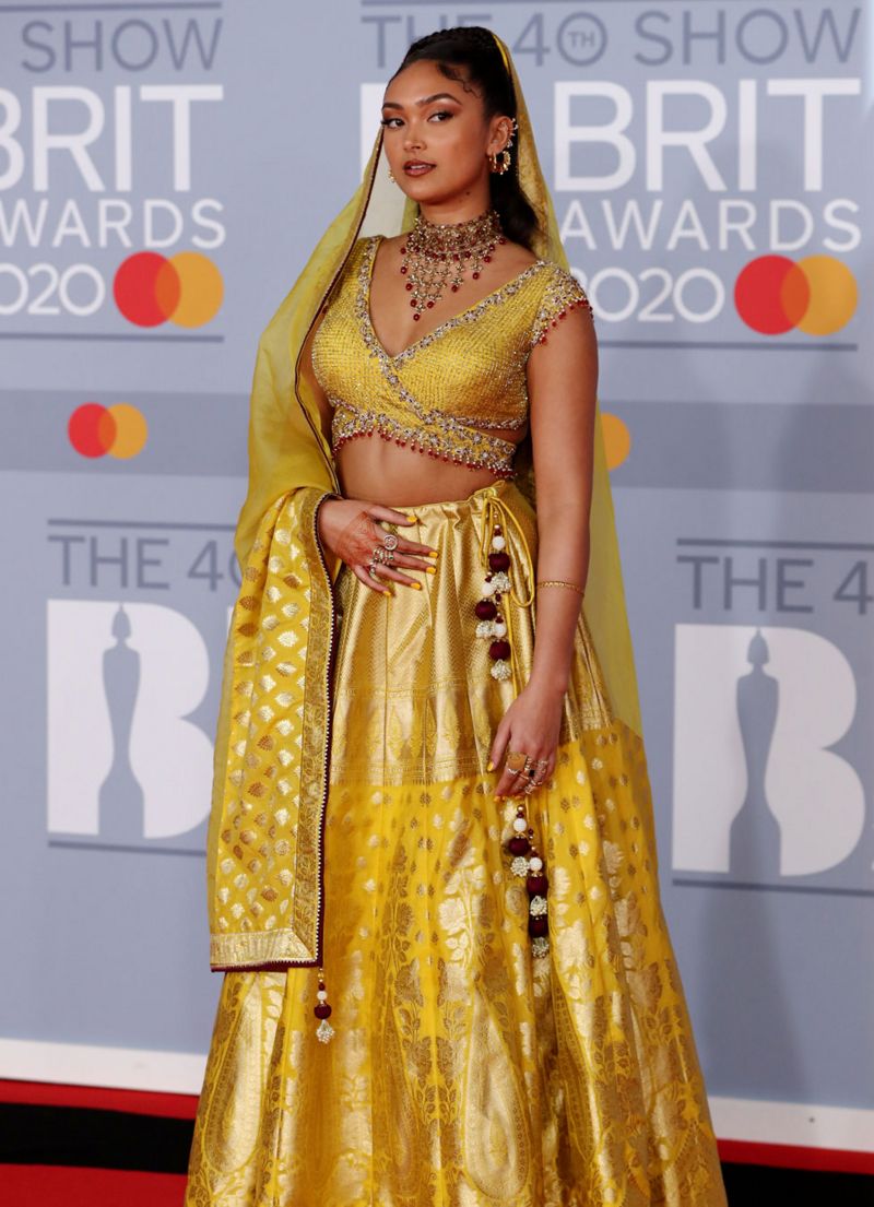 Brit Awards: Red carpet in pictures - BBC News