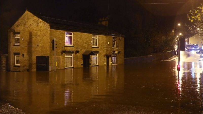 UK flooding: Flood warnings remain as squally weather predicted - BBC News