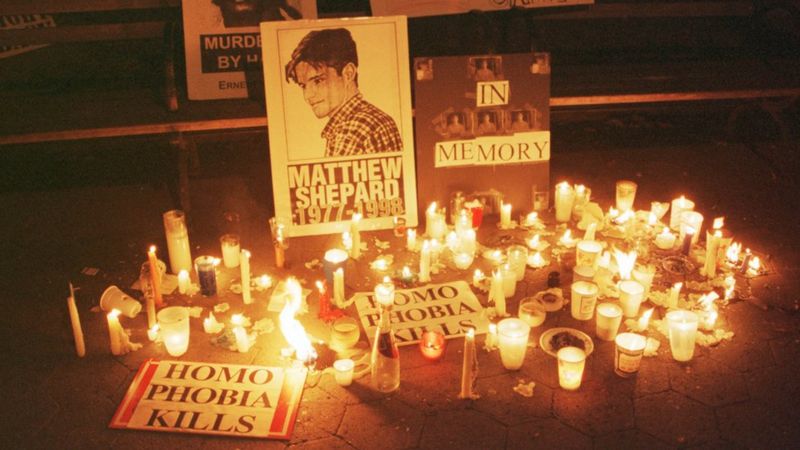 Matthew Shepard to be interred 20 years after brutal murder - BBC News