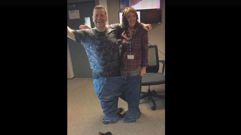 Actor Tom Urie describes his life-changing weight loss - BBC News