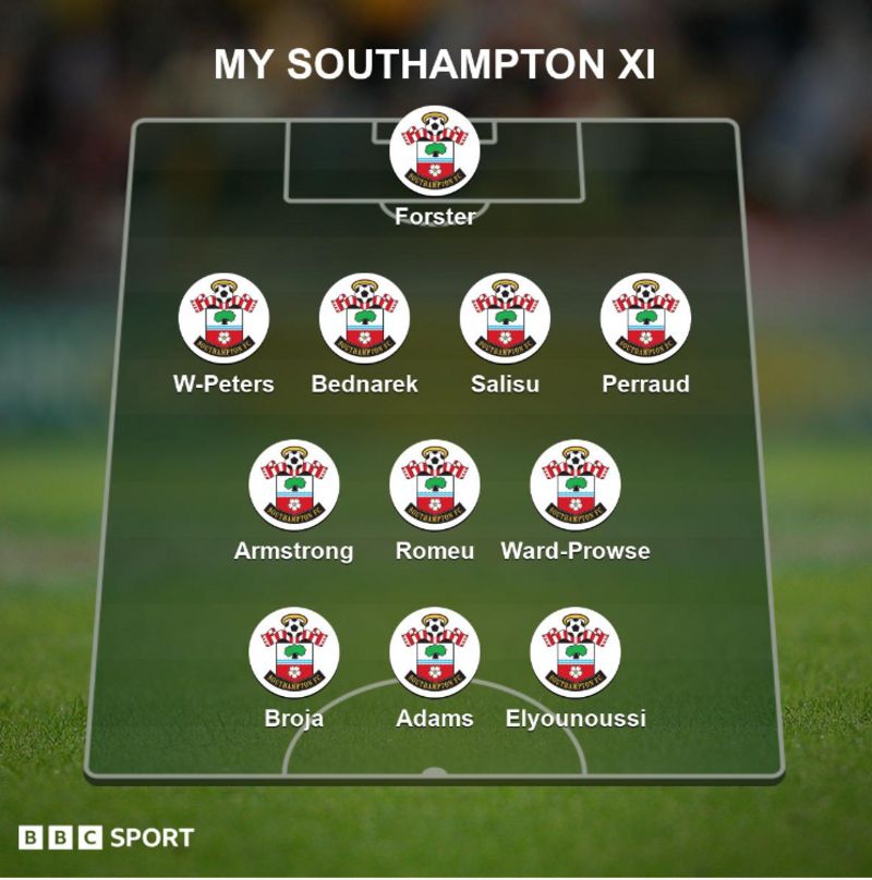 Your Southampton team of the season - BBC Sport