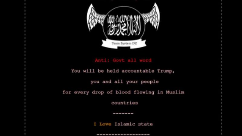 Ohio sites hacked with IS message - BBC News