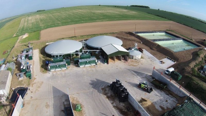 Plan for £8m biogas plant at farm site in Kelmarsh - BBC News