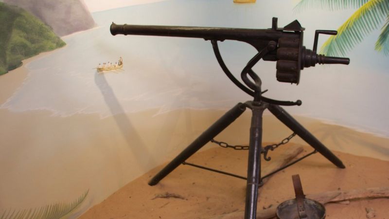 The Assassin's Creed gun designed to fire square bullets at Turks - BBC ...