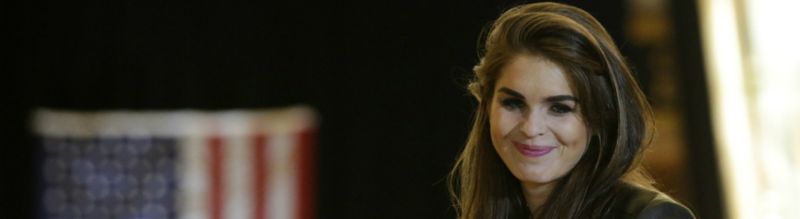 Hope Hicks: Close Trump aide and White House communications chief ...