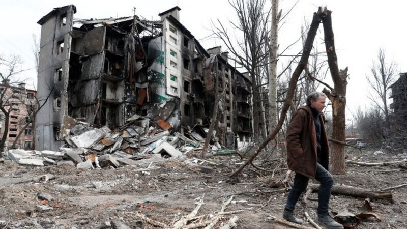 Mariupol Satellite Images Suggest Mass Graves Dug Near Besieged City