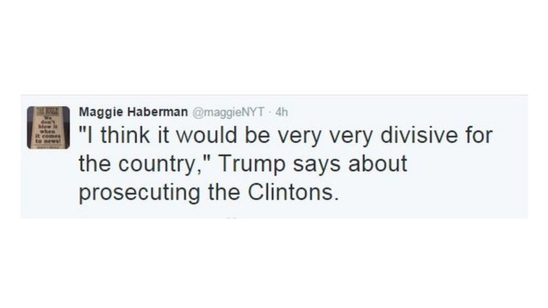 Trump interview: Key points from sit-down with New York Times - BBC News