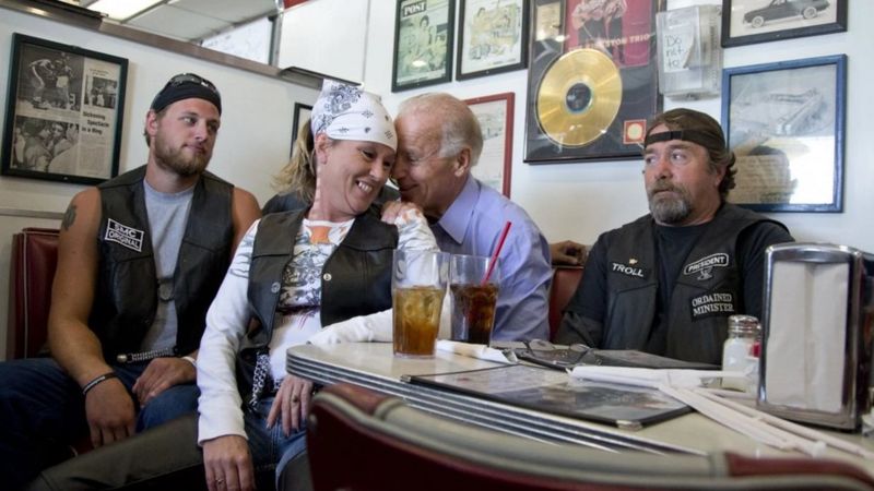 Joe Biden The Ideal Foil To The President Bbc News
