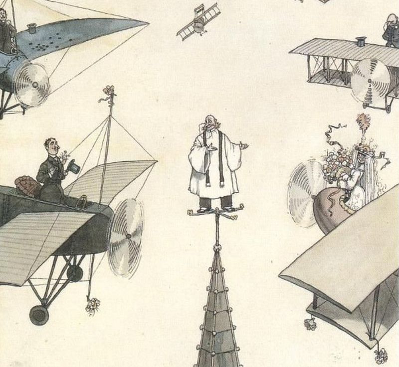 William Heath Robinson: London exhibition celebrates cartoonist - BBC News