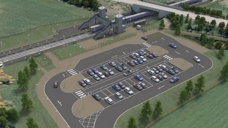 New £14m Inverness Airport station to open to passengers - BBC News