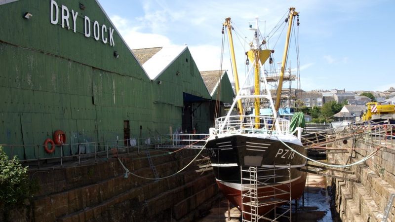One of Europe's oldest dry docks to close after 190 years - BBC News