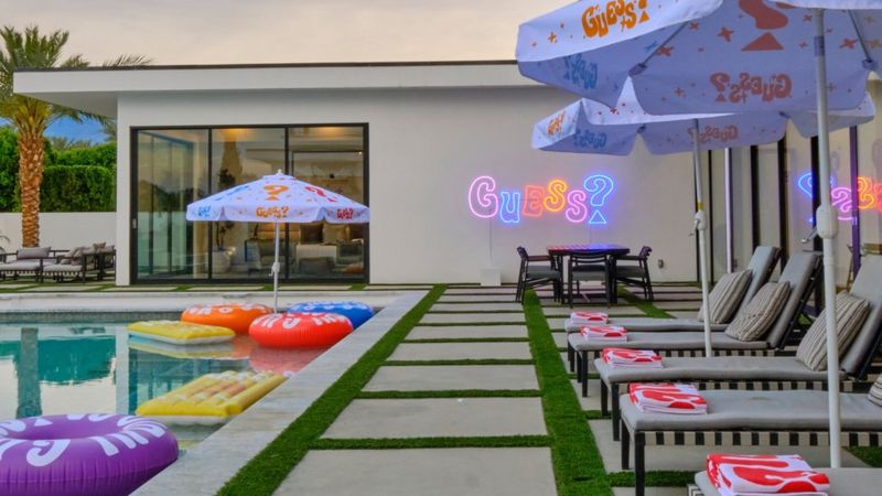 Coachella 2023: Inside the festival's brand houses - BBC News