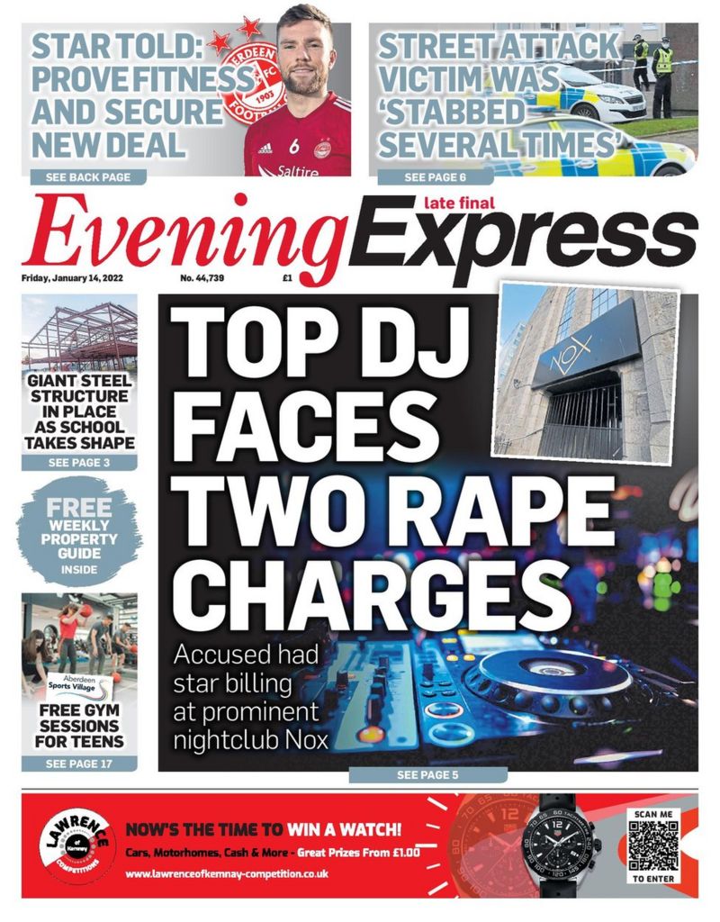 Scotland's papers: Queen 'casts out' Prince Andrew and Tory civil war ...