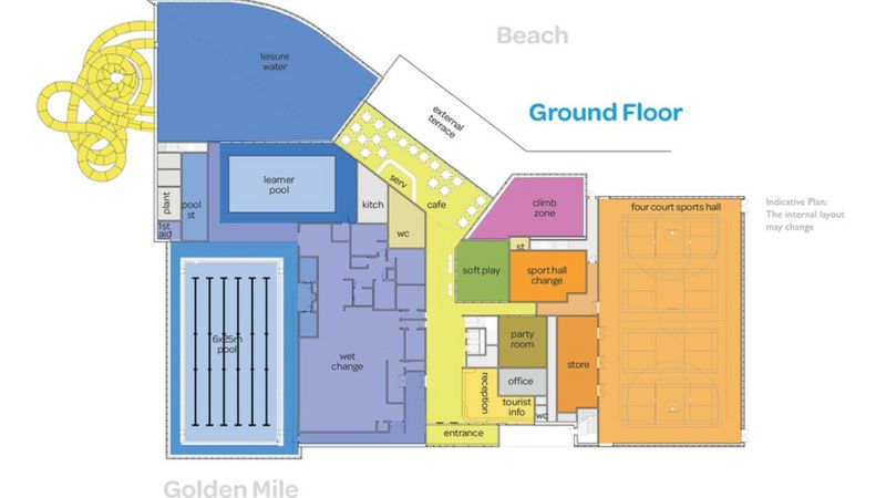 Great Yarmouth's new leisure complex plan revealed - BBC News