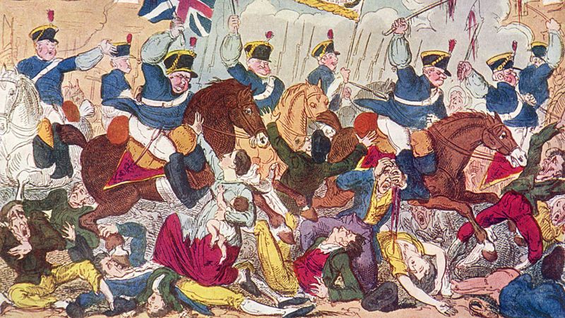 La masacre de Peterloo: el violento choque de clases que cambió para ...