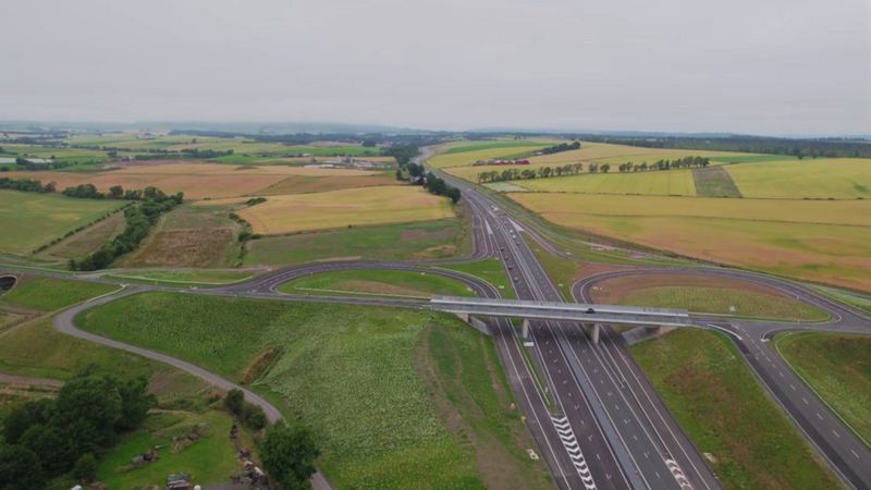 Why is there a row over Scotland's longest road? - BBC News