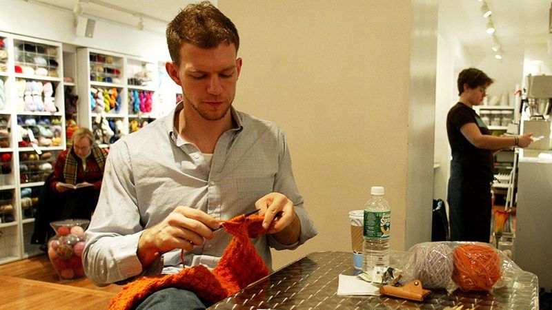 How pandemic burnout sparked a knitting revival - BBC News