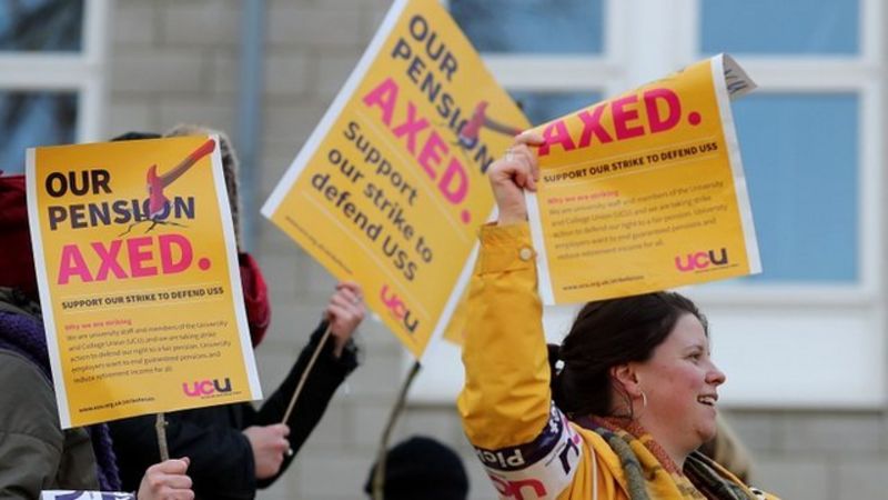Deal Offered In University Pensions Row Bbc News