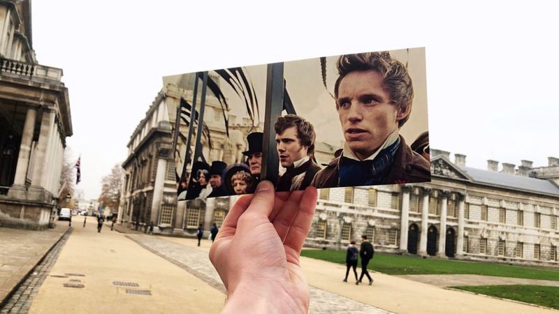 'Why I recreate famous movie scenes online' - BBC News