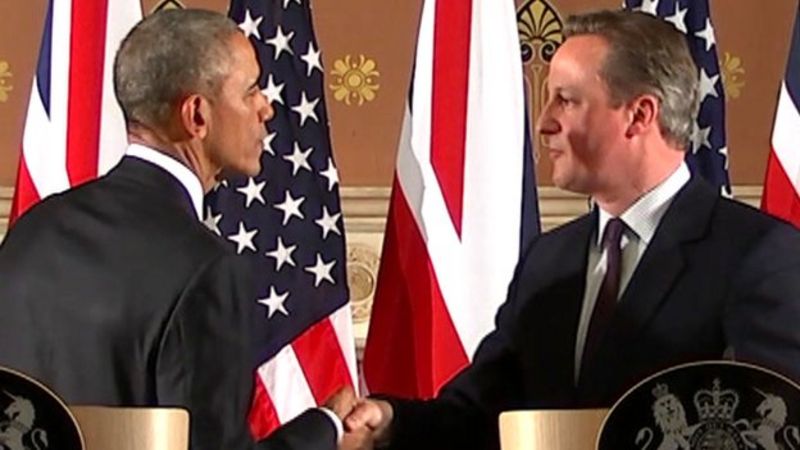 Backlash after Barack Obama EU referendum intervention - BBC News
