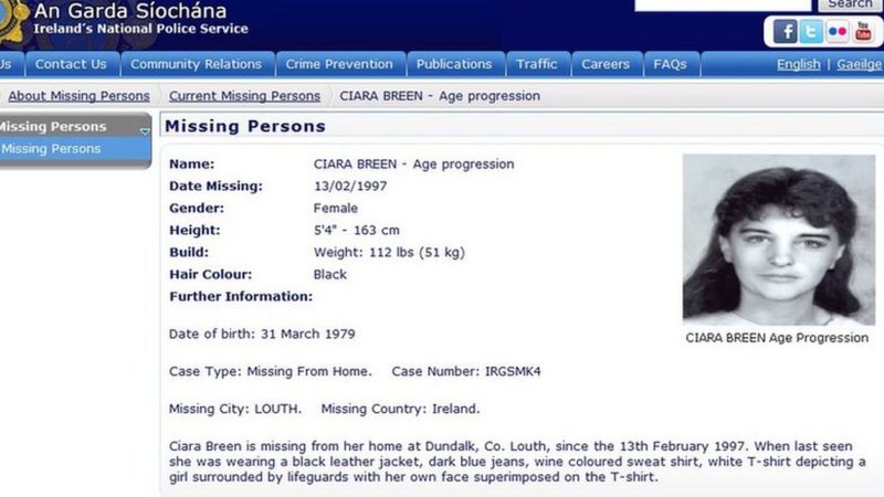 Ciara Breen: Dundalk missing girl search 'to last weeks' - BBC News