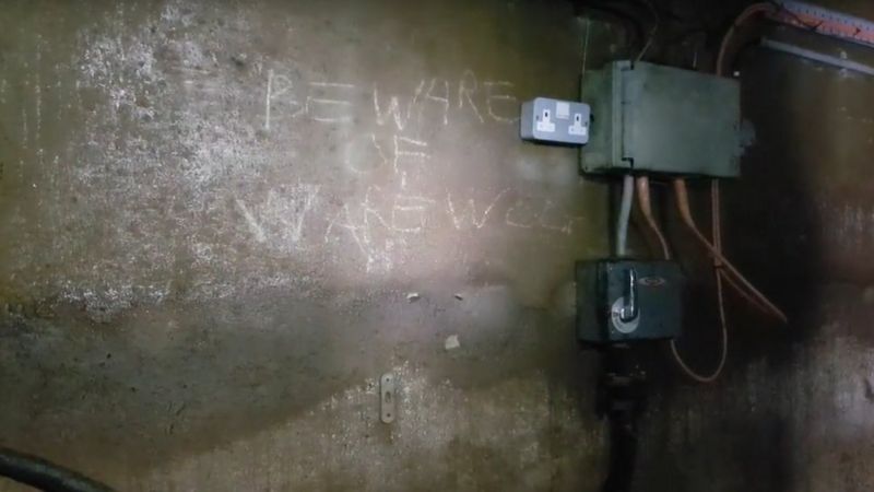 Exploring The Tunnel: Scotland's secret WW2 fuel depot - BBC News