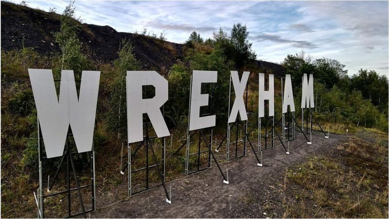 Wrexham: The city with a football stadium at its heart - BBC News