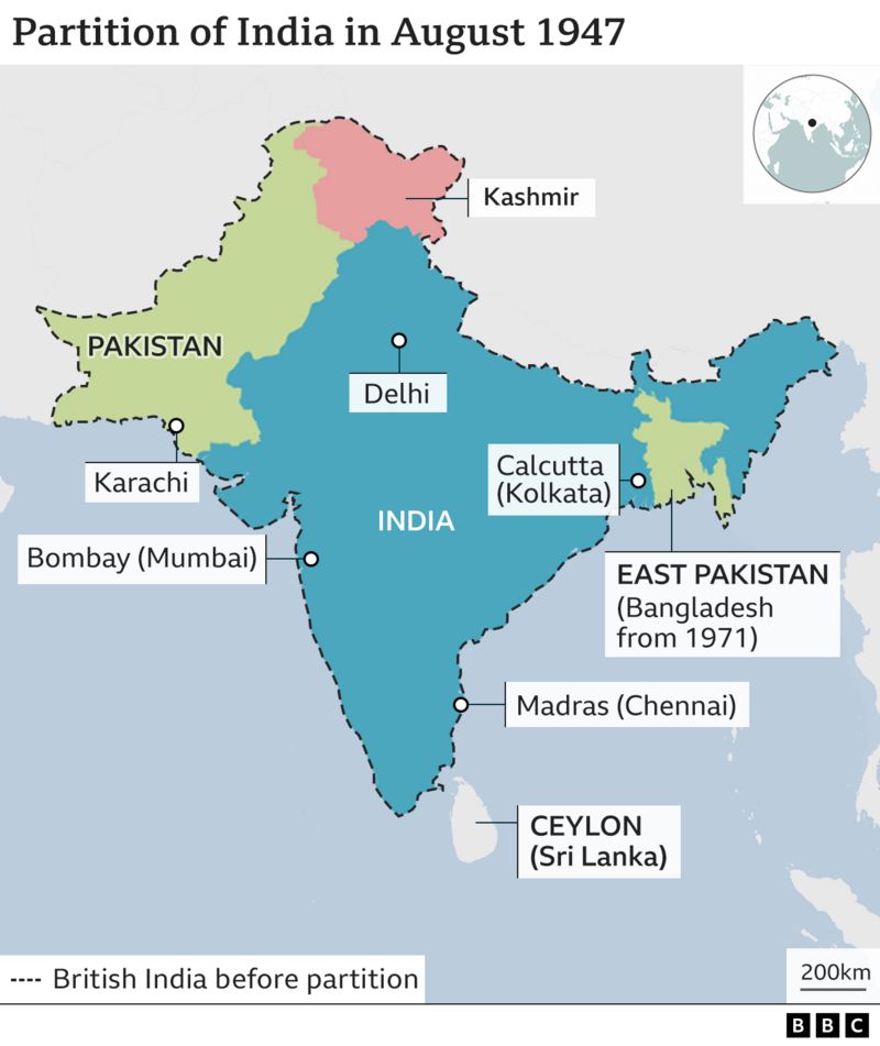 Partition: Why was British India divided 75 years ago? - BBC News