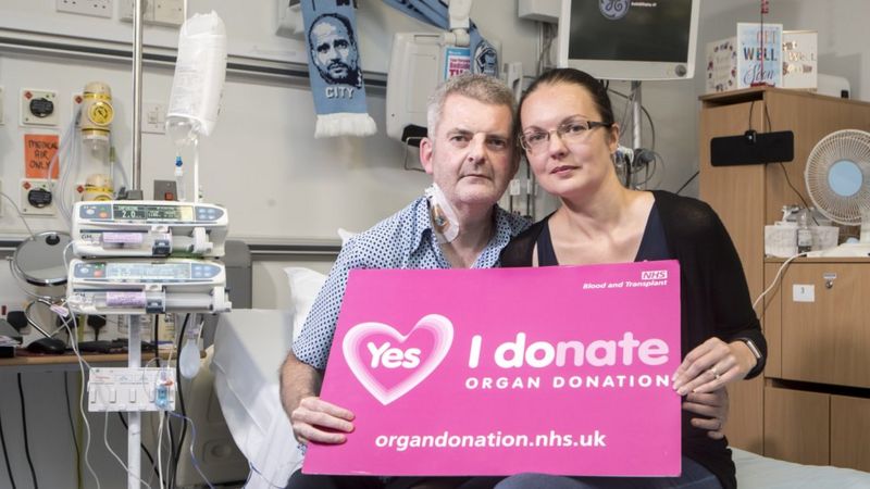 Organ donation: Man's nine-year wait for heart transplant - BBC News