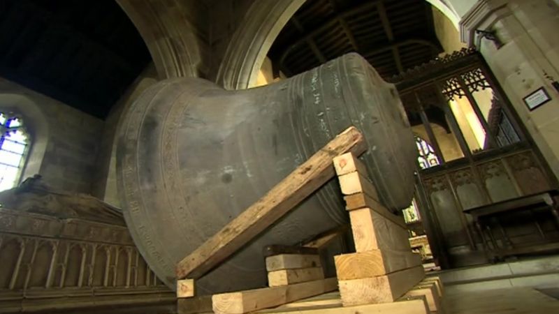 'Great Bell of Tong' to be repaired after virus delay - BBC News