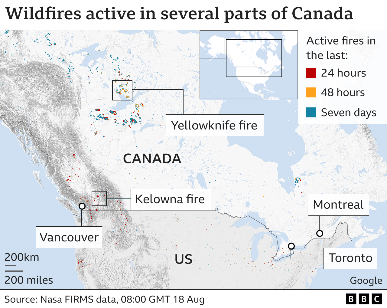 Canada wildfires: Residents scramble to flee fires in Kelowna and ...