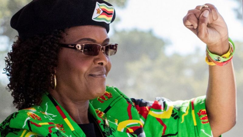 Grace Mugabe faces South Africa arrest warrant - BBC News