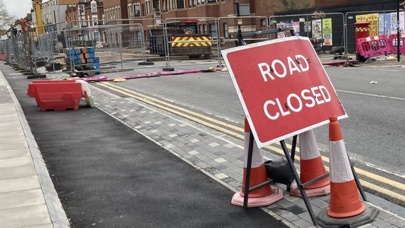 Newham police station fire: No date yet for reopening of road - BBC News