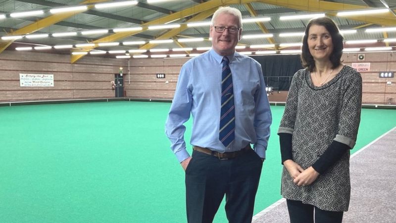 Bowling arena renamed in honour of world champion Julie Forrest - BBC News