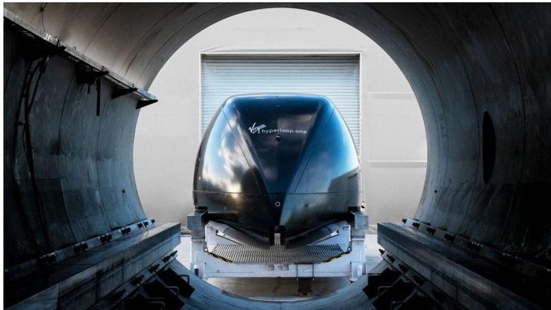 Hyperloop track to be built in Saudi Arabia - BBC News