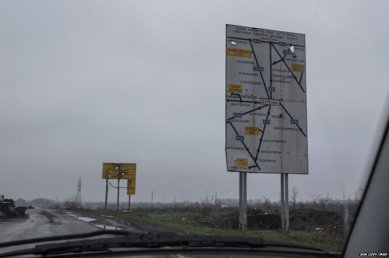 In pictures: The doctors of Debaltseve - BBC News